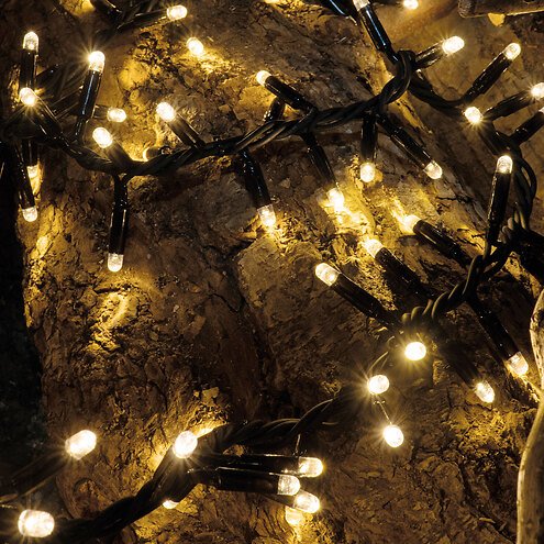 Sirius Tech-Line Lichterkette Cluster Erweiterung 120 LED warmweiß 2 m ...