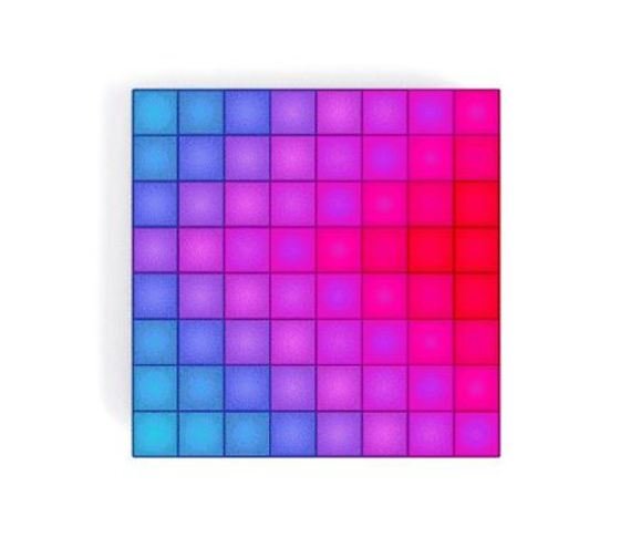Twinkly Squares LED-Panels 6 Quadrate 64 RGB Pixels BT+WiFi schwarz ...